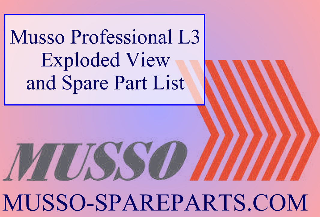 Musso Professional Spare Parts L3 – Musso-Spareparts.Com